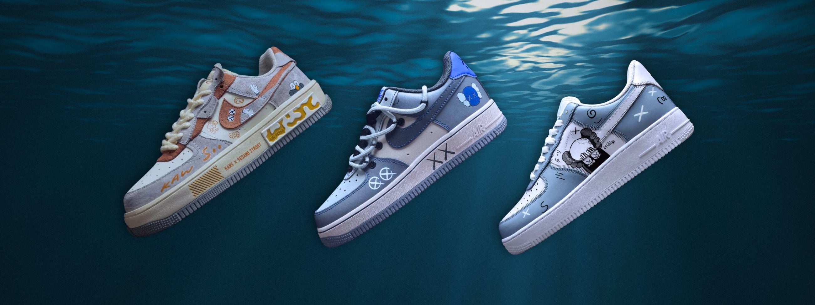 KAWS Custom Shoes Collection | Drippy