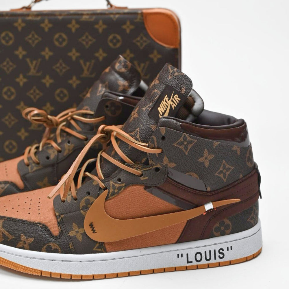 Off-Louis LV Air Jordan 1