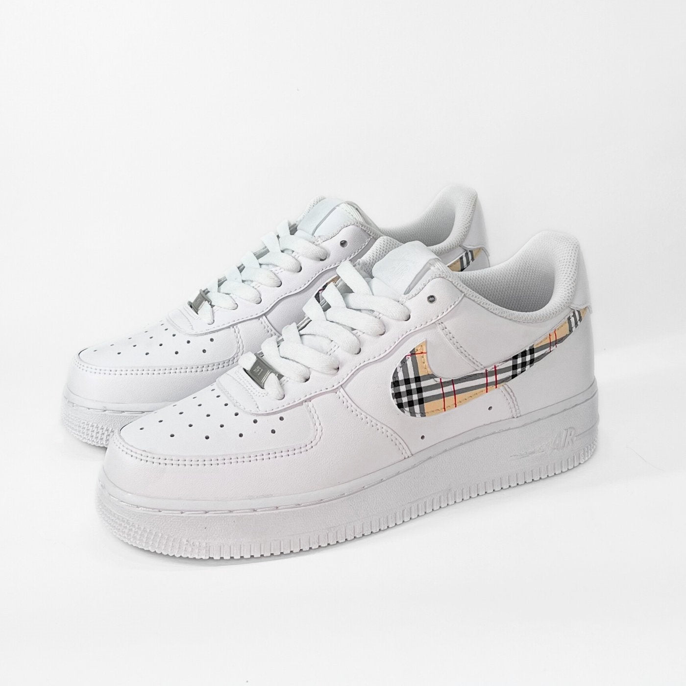 'Burberry' Air Force 1 | Exclusive Burberry Style | Drippy Custom