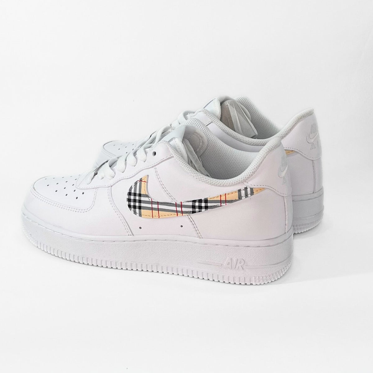 'Burberry' Air Force 1 | Exclusive Burberry Style | Drippy Custom